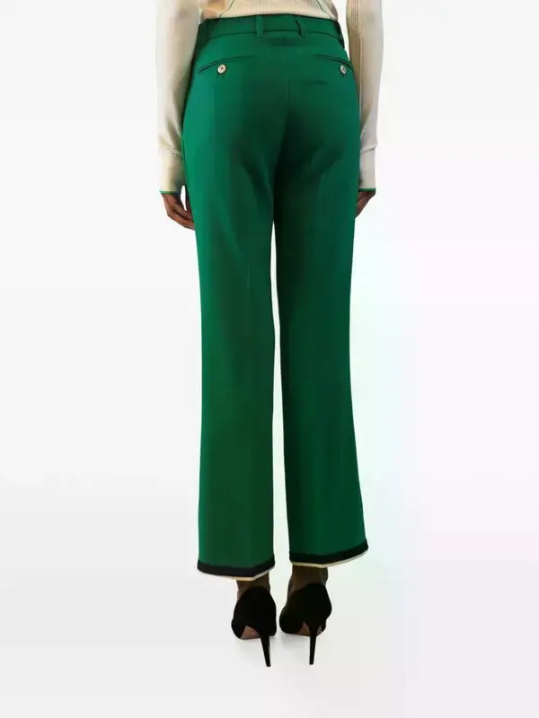 Gucci High-waisted Straight-leg Trousers