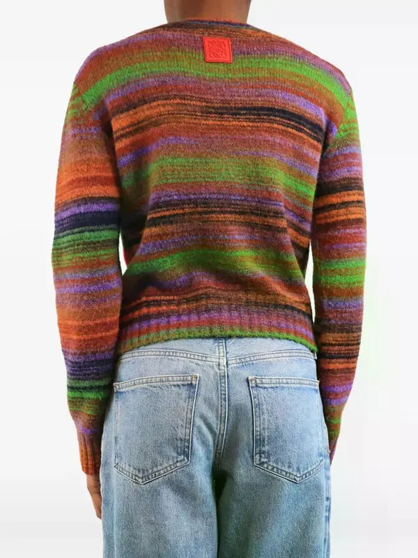 Loewe Striped Intarsia Sweater