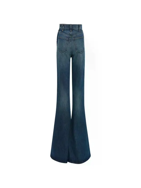 A.W.A.K.E. Mode Flared Mirror Jeans