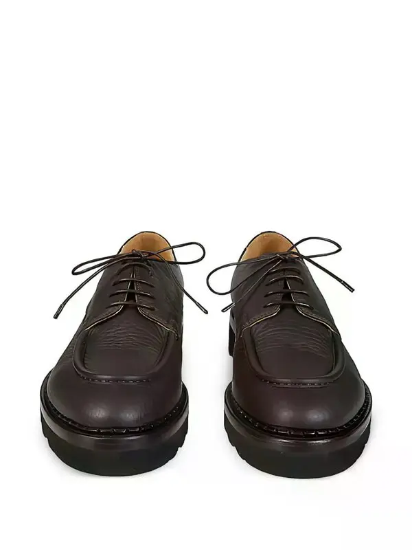 Eleventy Pebbled Leather Shoes