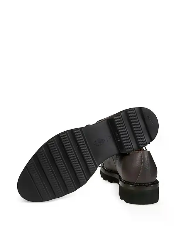 Eleventy Pebbled Leather Shoes