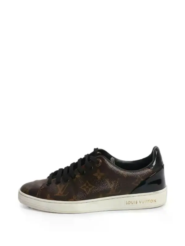 LOUIS VUITTON Monogram Canvas Sneakers - Brown
