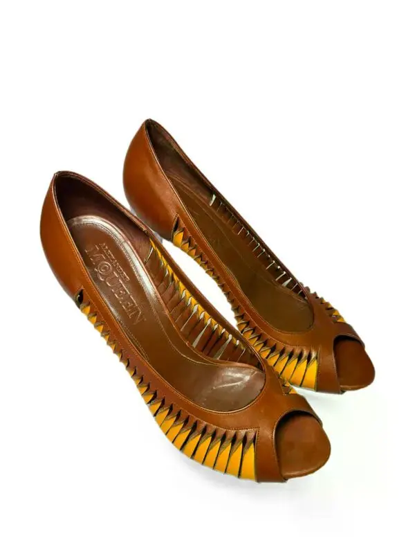 Alexander McQueen Color-block Pumps