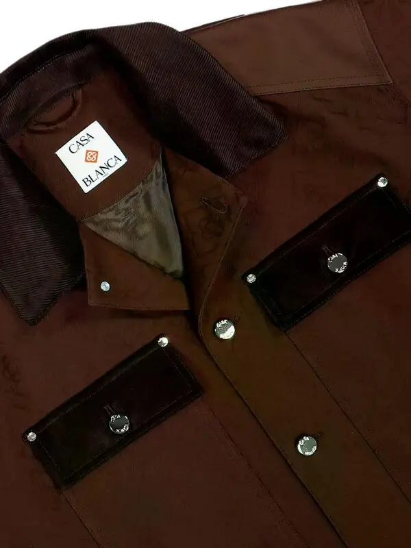 Casablanca Logo-jacquard Long-sleeve Jacket