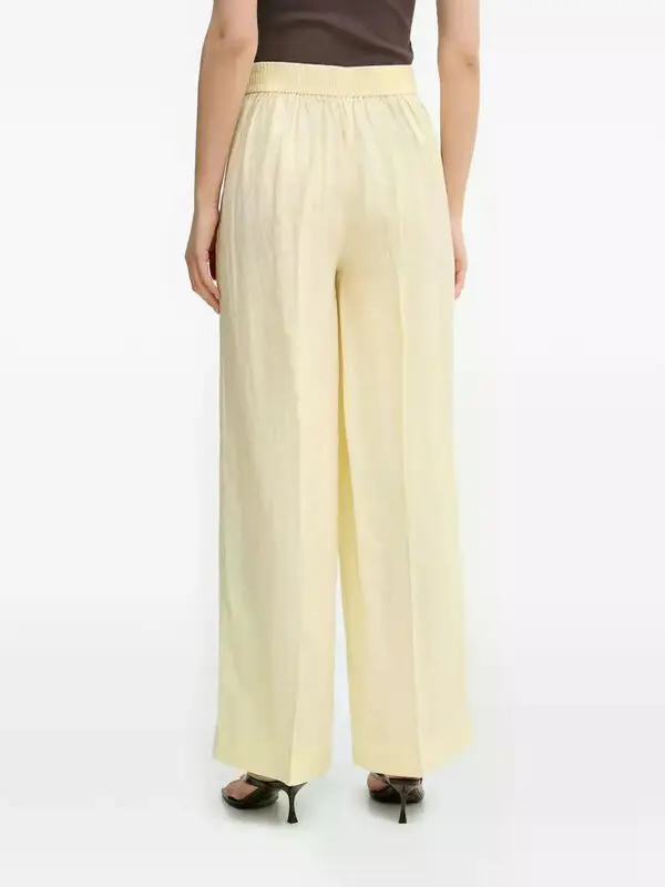 BENETTON Pressed-crease Wide-leg Trousers