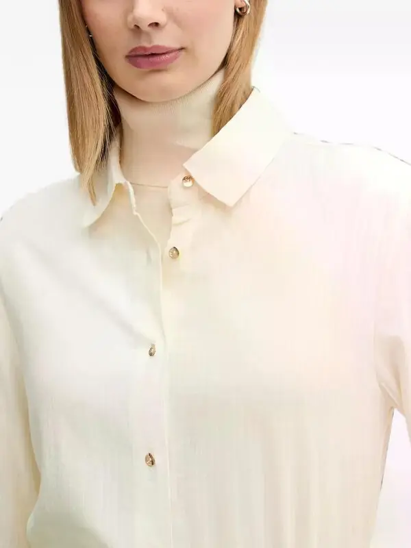BENETTON Striped Button-down Shirt