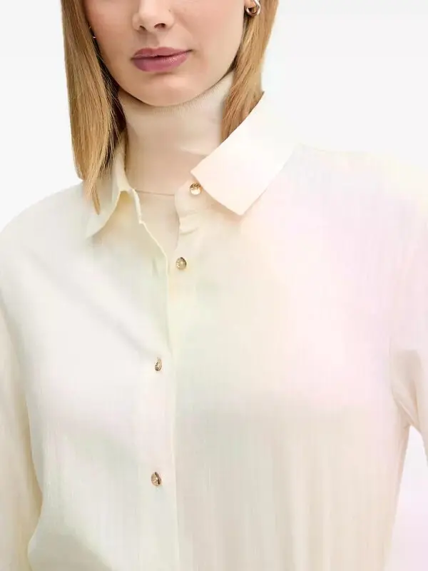 BENETTON Striped Button-down Shirt