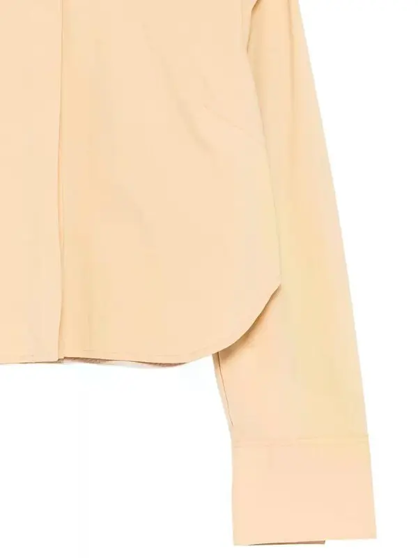 Liviana Conti Cropped Long-sleeve Shirt
