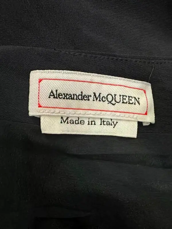 Alexander McQueen Sweetheart Neckline Dress