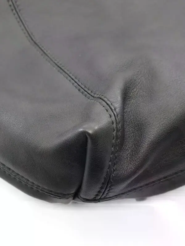 BVLGARI Logo Leather Shoulder Bag