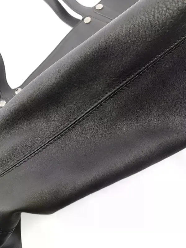 BVLGARI Logo Leather Shoulder Bag