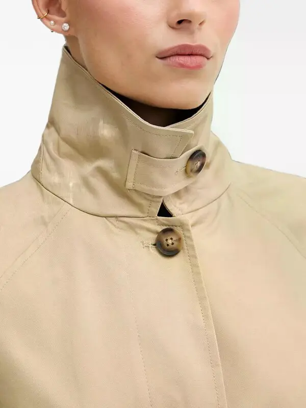 BENETTON Button-down Raglan-sleeve Coat