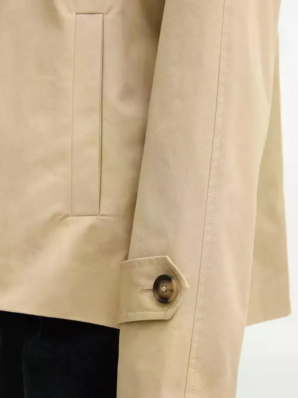 BENETTON Raglan Sleeve Coat - Brown
