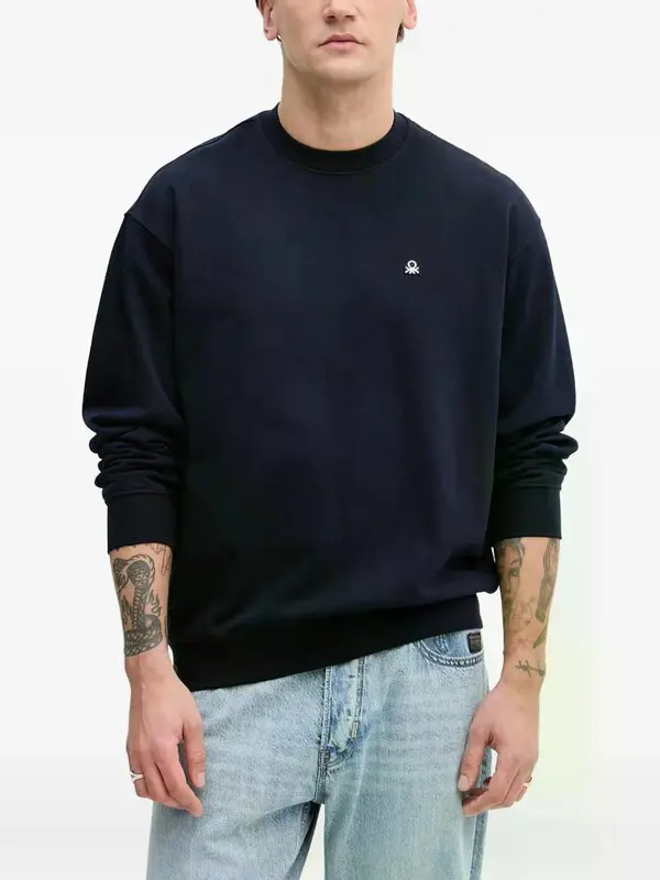 BENETTON Logo-patch Sweater