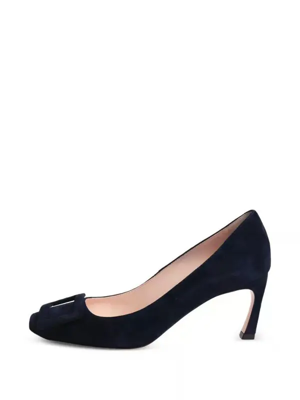 ROGER VIVIER Trompette Suede Pumps