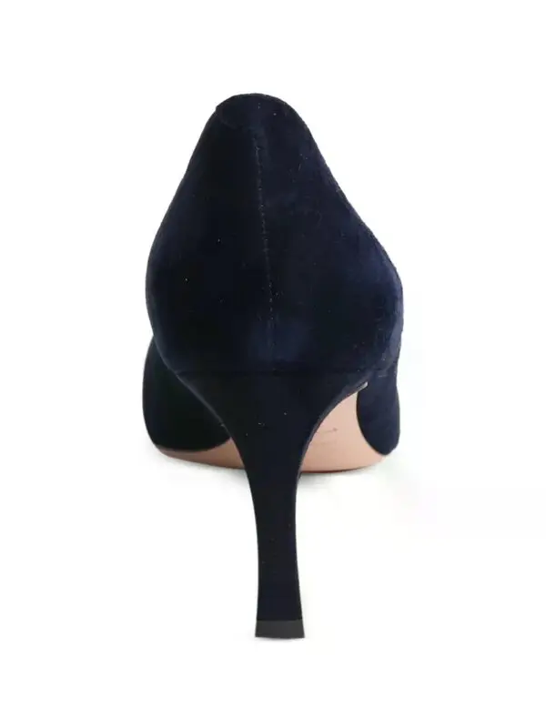 ROGER VIVIER Trompette Suede Pumps