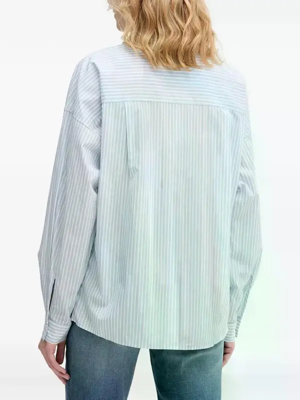 BENETTON Striped Drop-shoulder Shirt