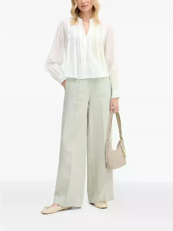 BENETTON Pressed-crease Wide-leg Trousers