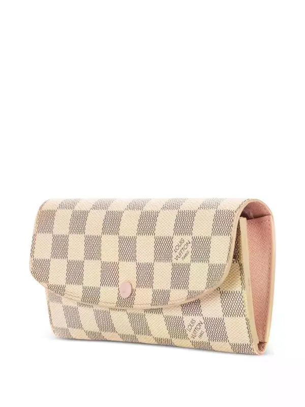 LOUIS VUITTON Emilie Damier Azur Wallet - Neutrals