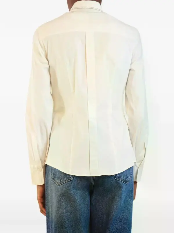 Brunello Cucinelli Monili Collar Shirt