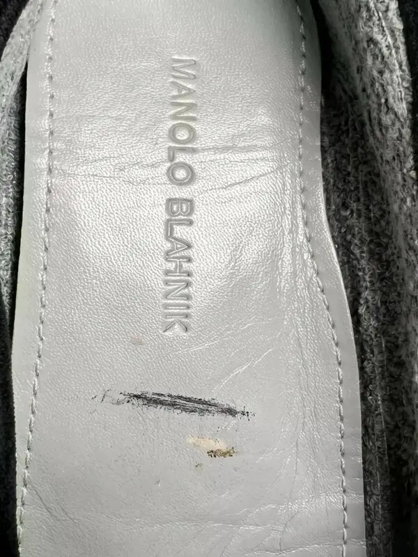 Manolo Blahnik Suede Loafers