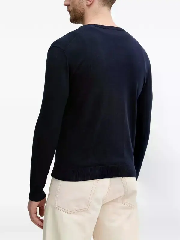 BENETTON V-neck Ribbed-trim Sweater