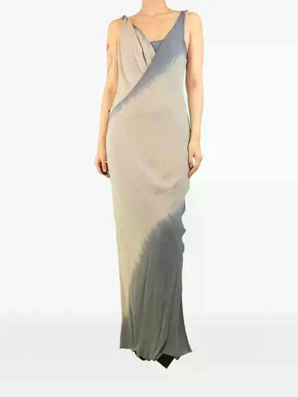 Amanda Wakeley Ombre Draped Maxi Dress