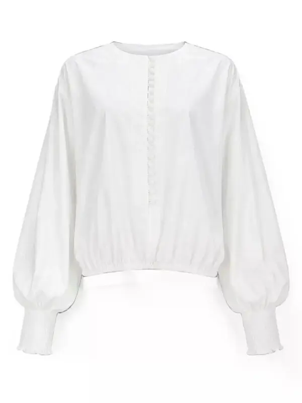 Balmain Balloon-sleeve Blouse