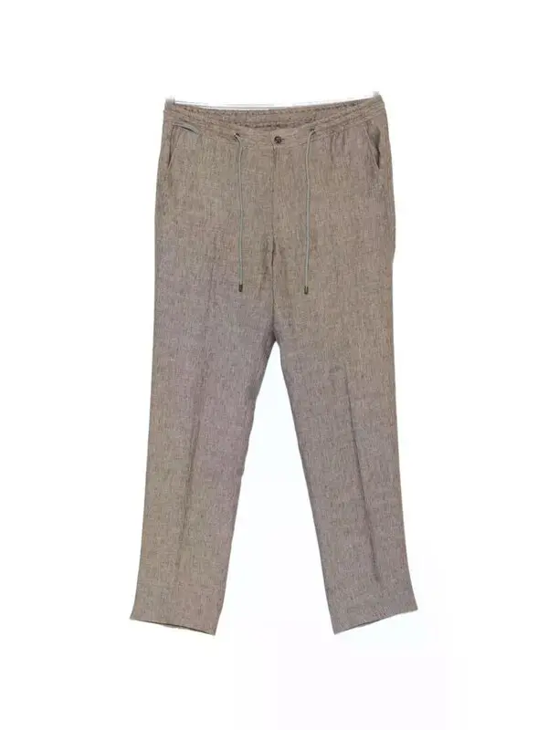 Corneliani Drawstring-waistband Straight-leg Trousers