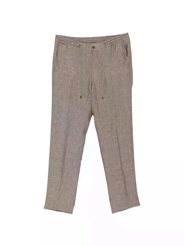 Corneliani Straight-leg Trousers With Drawstring Waist