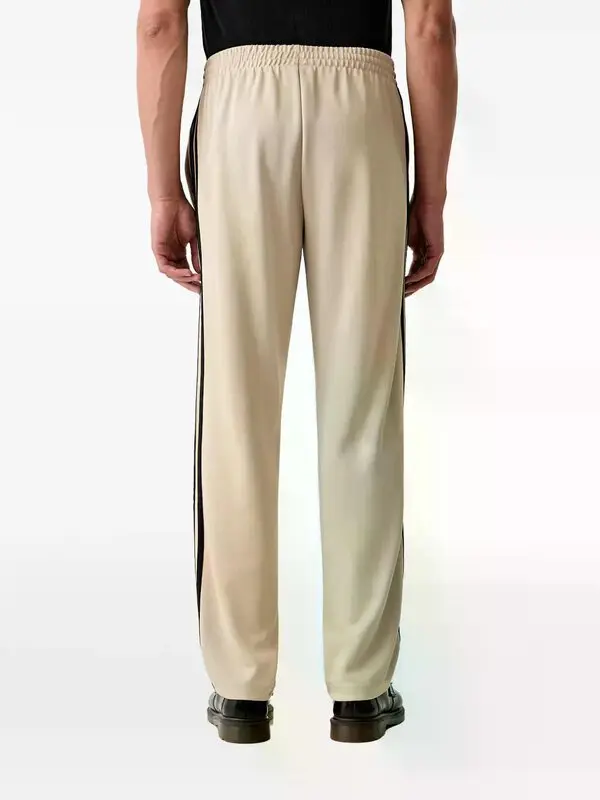 Adidas Logo-embroidered Side-stripe Track Pants