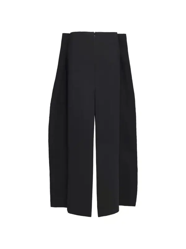 A.W.A.K.E. Mode Panelled Maxi Skirt With Slit Detail