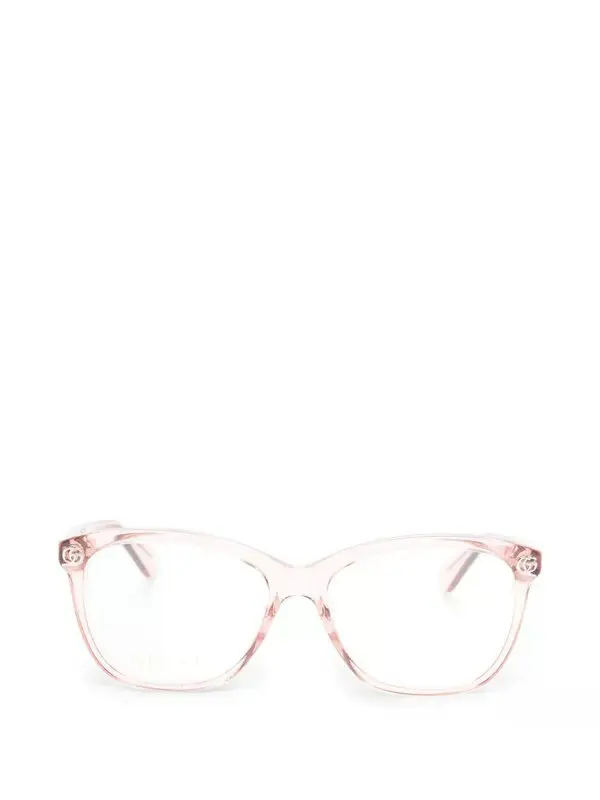 Gucci Logo-plaque Cat-eye Glasses