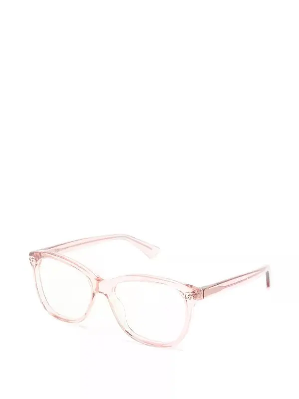 Gucci Logo-plaque Cat-eye Glasses