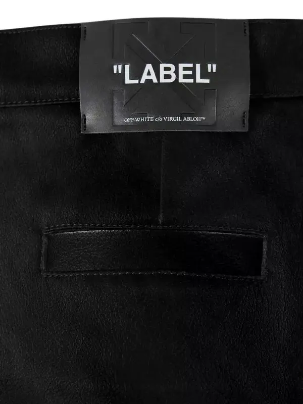 Off-White Cut-out-detail Mini Skirt
