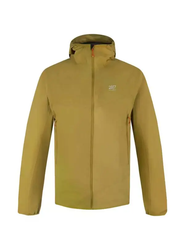 2117 OF SWEDEN Hooded Windproof Jacket With Logo Print