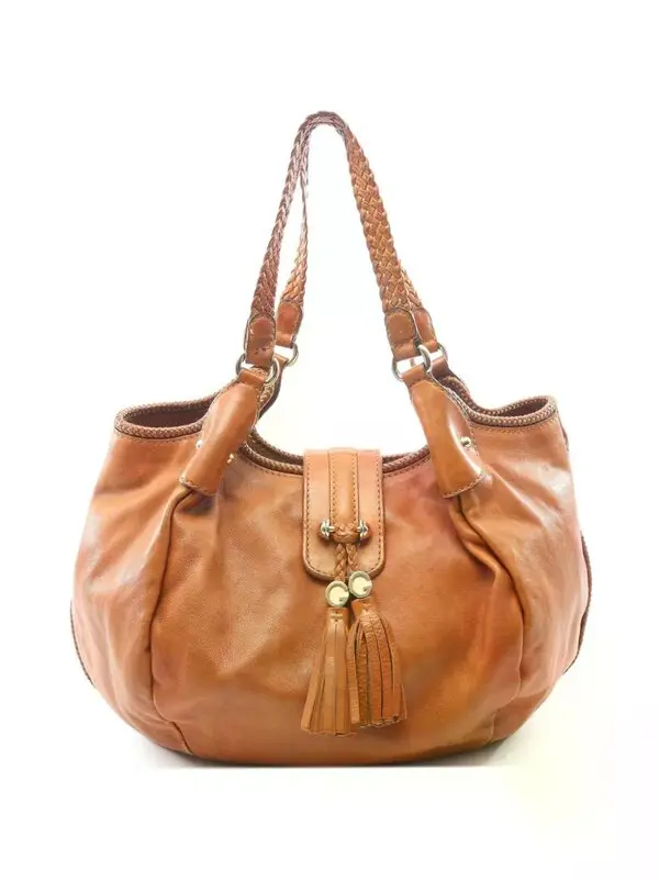 Gucci Marrakech Tassel Shoulder Bag - Brown
