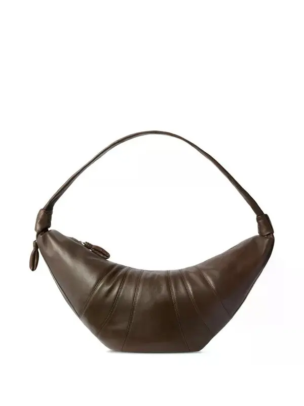 LEMAIRE Large Croissant Shoulder Bag - Brown