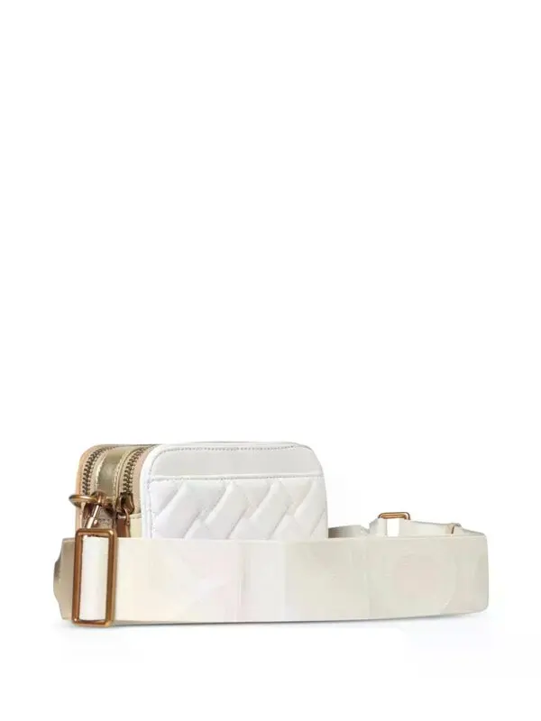 Kurt Geiger Quilted Suede Shoulder Bag - Neutrals