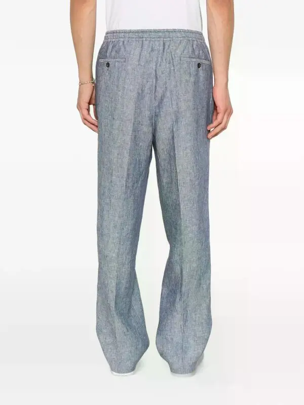 Corneliani Drawstring Straight-leg Trousers