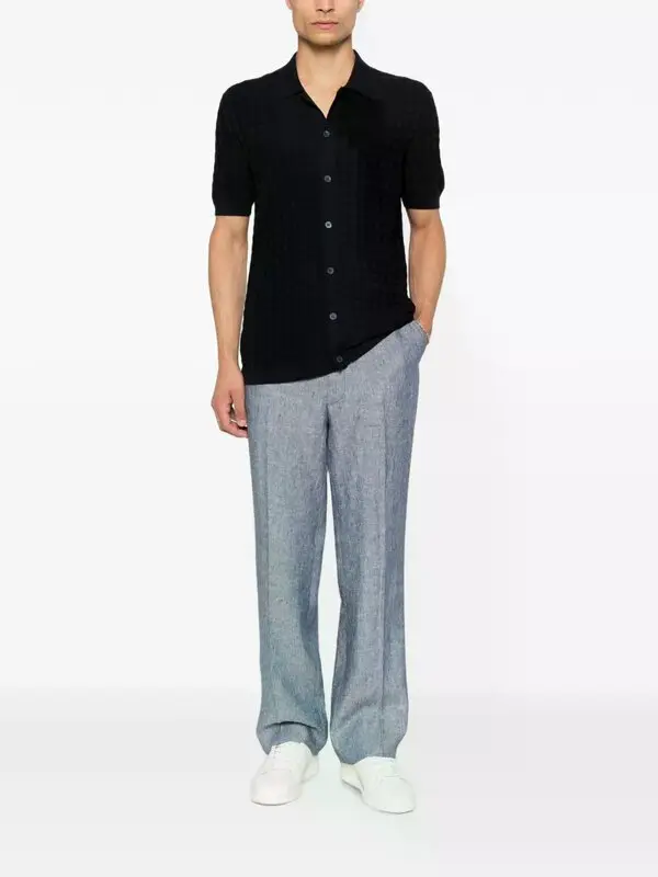 Corneliani Drawstring Straight-leg Trousers