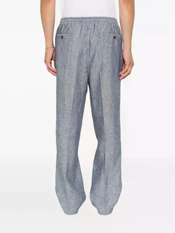 Corneliani Drawstring Straight-leg Trousers