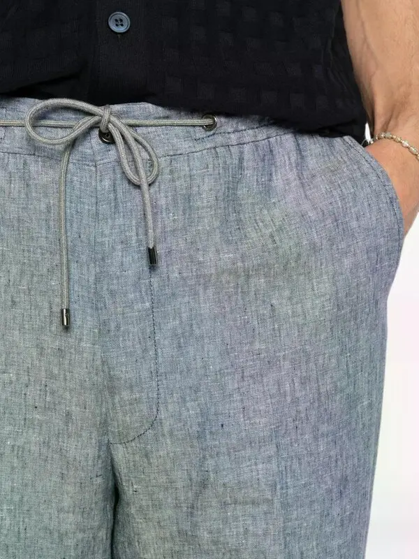 Corneliani Drawstring Straight-leg Trousers