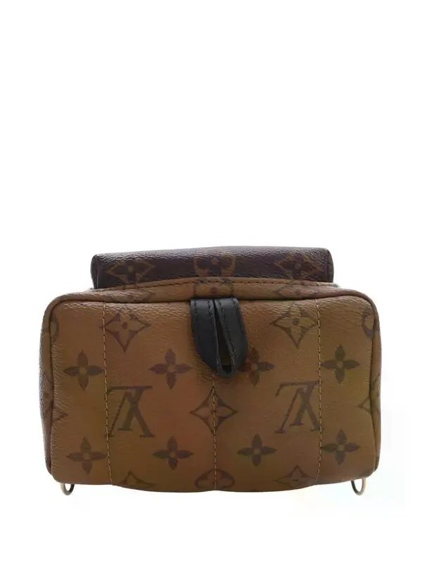 LOUIS VUITTON 2016 Monogram Reverse Mini Palm Springs Backpack