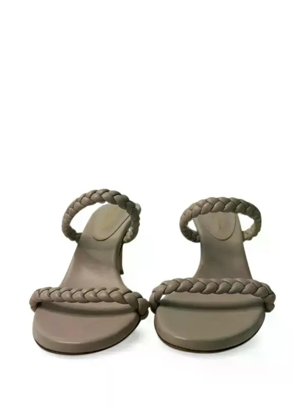GIANVITO ROSSI Braided Strap Sandals