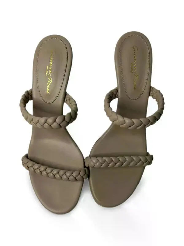 GIANVITO ROSSI Braided Strap Sandals