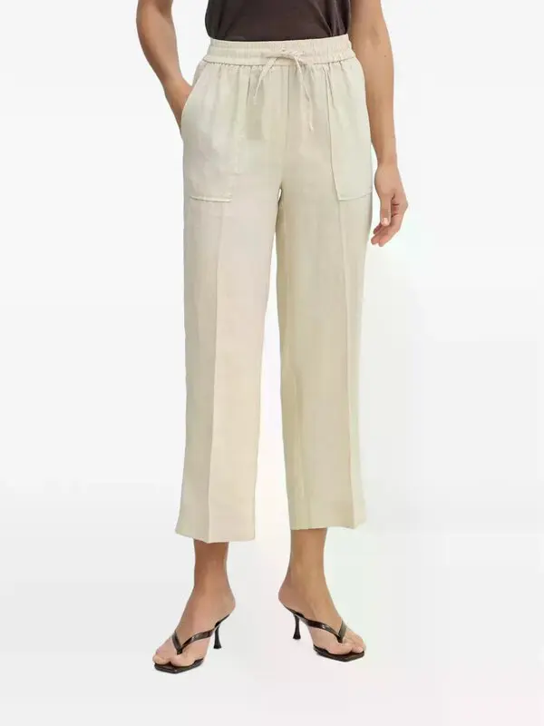 BENETTON Drawstring Straight-leg Trousers