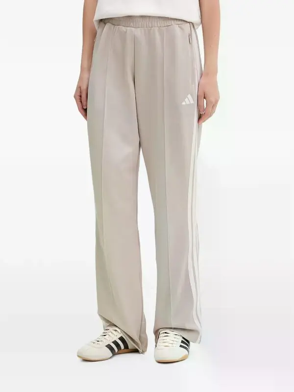 Adidas Side-stripe Track Pants - Neutrals