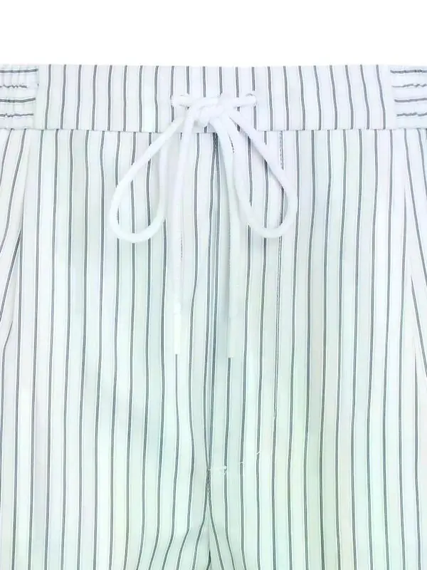 Polo Ralph Lauren Wimbledon Pinstripe Shorts - White