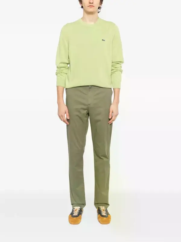 Lacoste Monochrome Embroidered Logo Sweater
